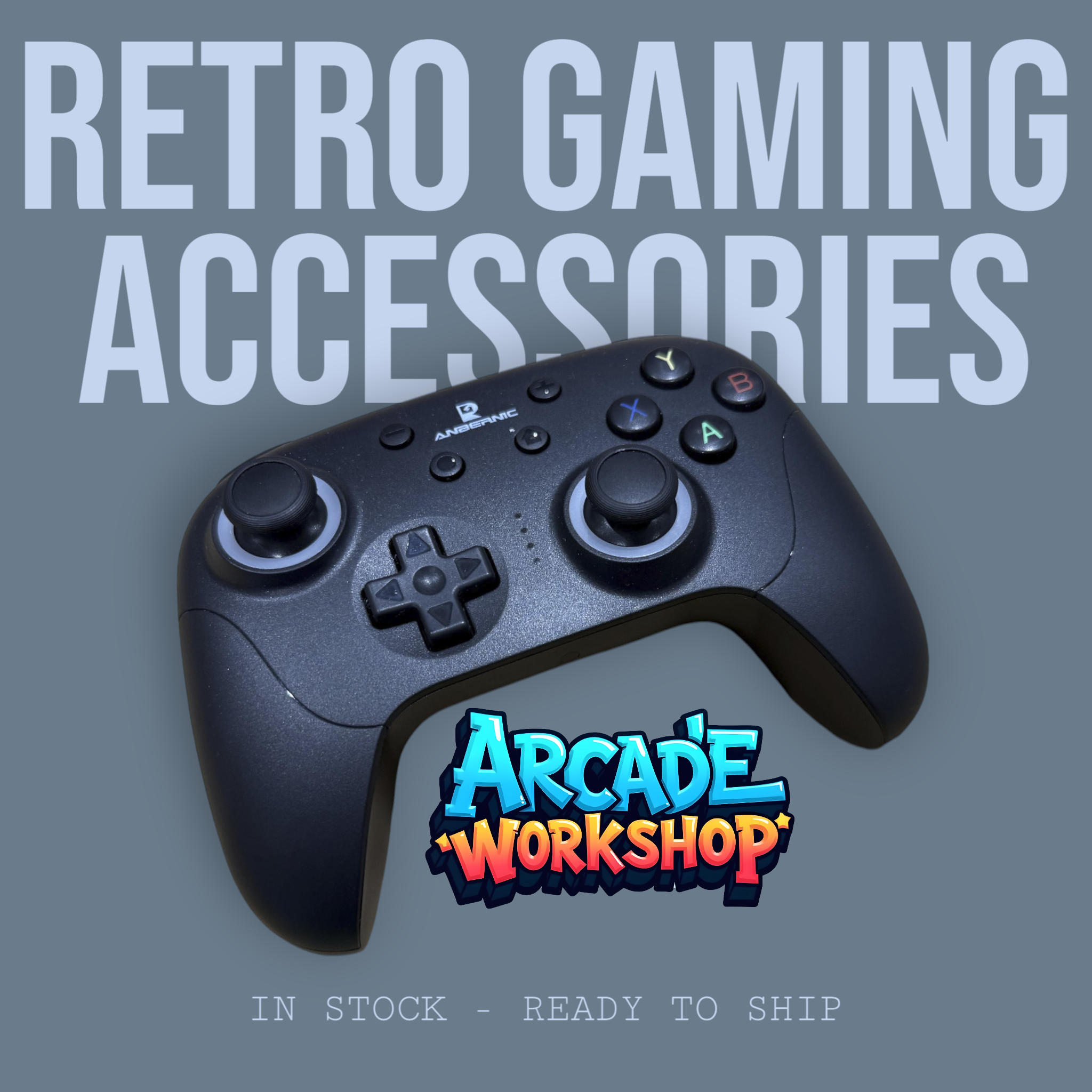 Retro Gaming Accessories – ArcadeWorkshop